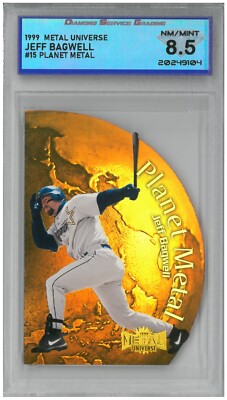 1999 Metal Universe JEFF BAGWELL #15 Planet Metal 💎 DSG 8.5 NM/Mint | eBay