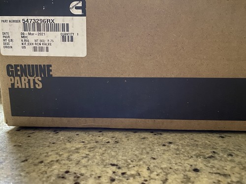 Cummins EGR Valve Kit Reman 5473296RX OEM for sale online | eBay