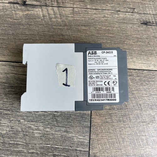 ABB CP-24/2.0 1SVR423417R0000 White 24VDC/2A Output Switching Power ...