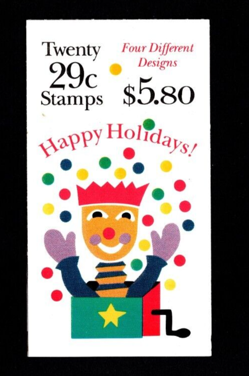 1993 Choice of Christmas Booklet/Pane BK211/212/2790/2794/2798/280 MNH ...