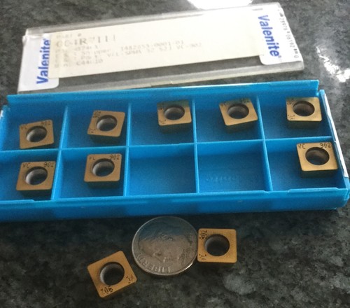 SPMW 32.52 J VC902 VALENITE 10 pcs mini mill cnc chamfer machine shop ...