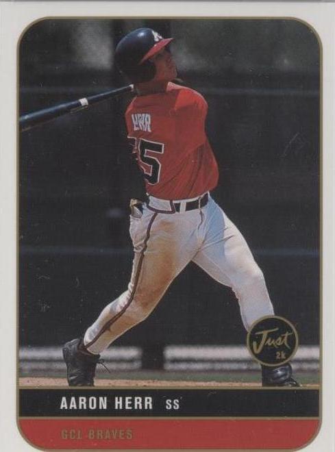 2000 Just Minors Just Graded - Aaron Herr #019 (RC) for sale online | eBay