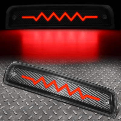 [SEQUENTIAL HEARTBEAT LED]FOR 09-18 DODGE RAM TRUCK CARBON 3RD THIRD ...