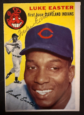 1954 Topps: Luke Easter, SIGNED, #23 - Died 1979 | eBay