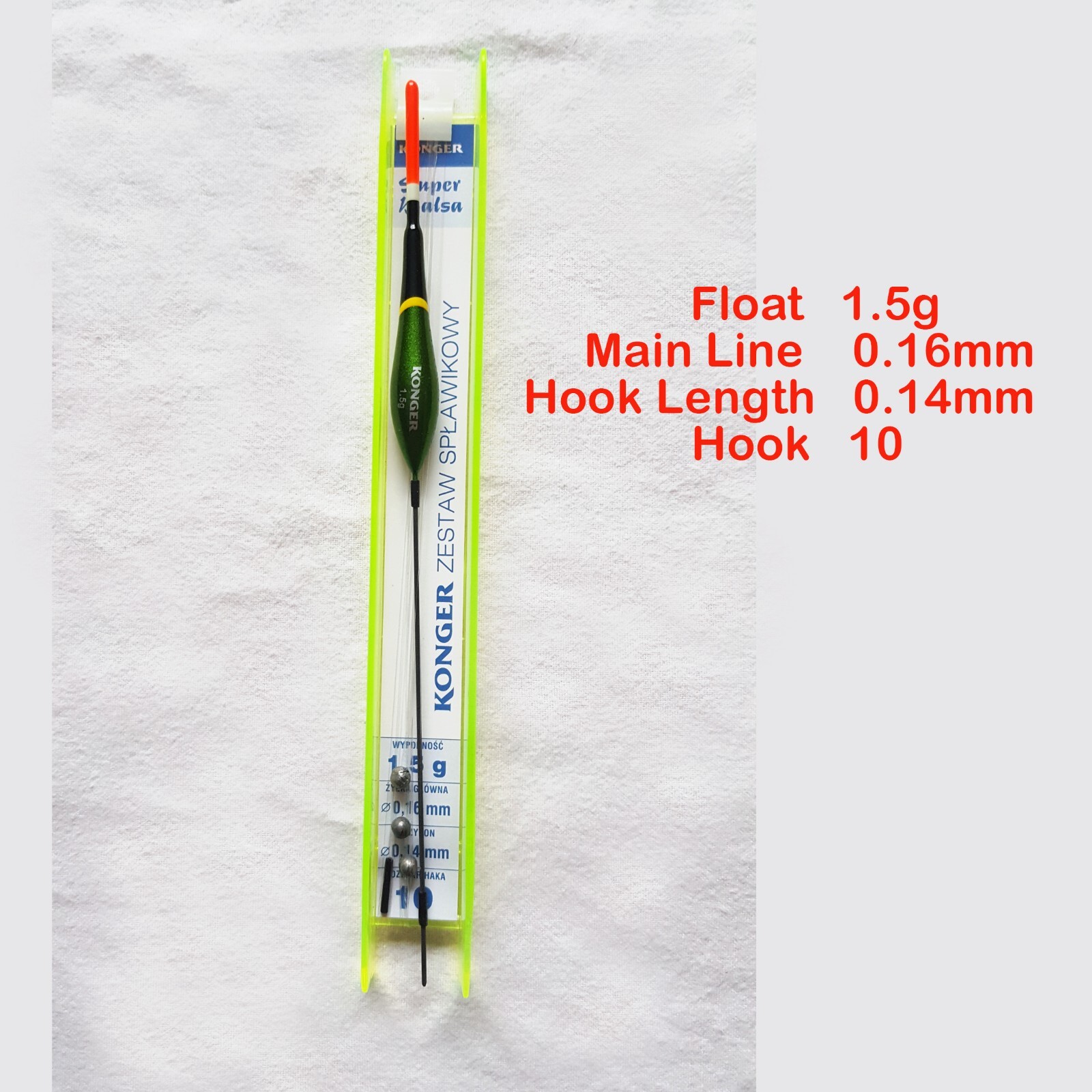 Coarse Pole Rigs Winder Match Carp Fishing Tackle Ready Tied Made Float ...