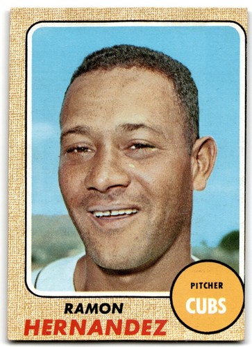 1968 Topps Ramon Hernandez . Chicago Cubs #382 | eBay