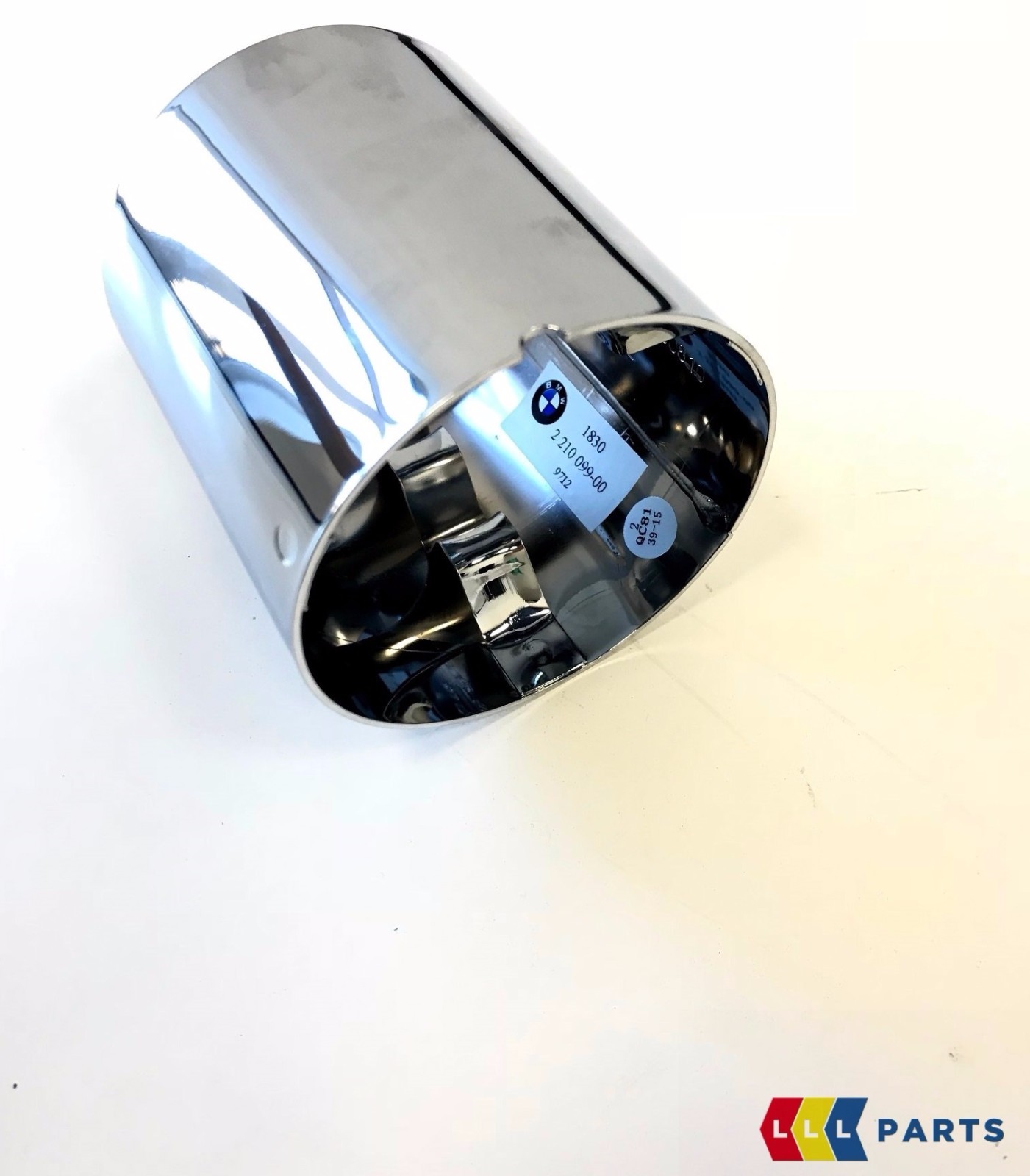 NEW GENUINE MINI COOPER R50 R52 REAR EXHAUST TAILPIPE TIP CHROME ...