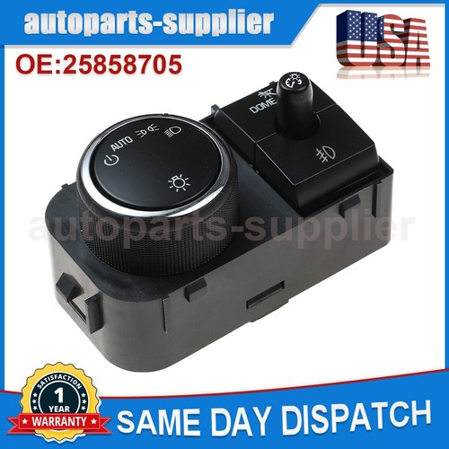 For Chevy Silverado GMC Sierra Yukon 2007-14 Headlight Fog Light Switch ...