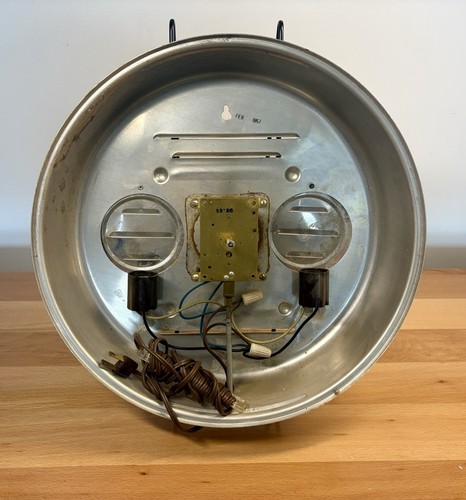 Vintage PAM Electric Wall Clock CAN and Mechanism. FOR PARTS | eBay