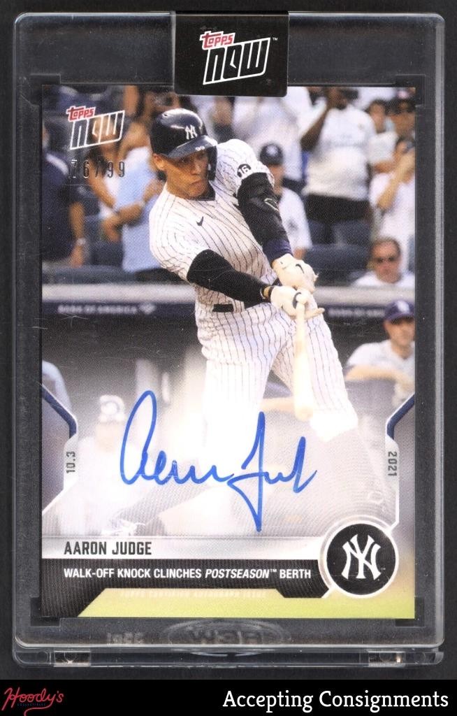 8 Great Aaron Judge Rookie Cards and 99 Most Watched Auctions