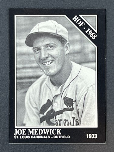 JOE MEDWICK 1991 Conlon Collection #18 St Louis Cardinals | eBay