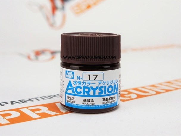 GSI Creos Mr. Hobby Mr. Color Acrysion WaterBased Paint Model Paint N1 ...