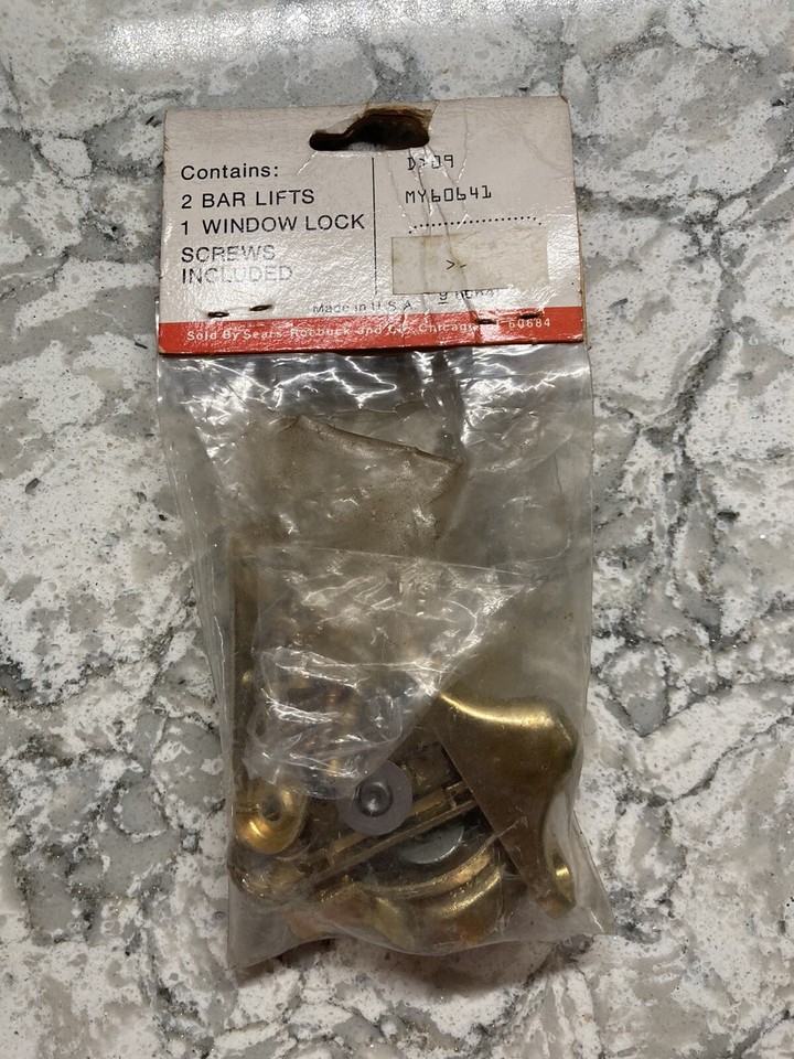 Sears Window Hardware Kit - Rust Resistant - Easy To Install - Cast ...