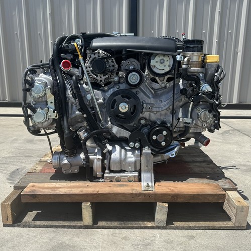 22-25 SUBARU WRX FA24 2.4L COMPLETE ENGINE MOTOR DROPOUT WITH TURBO 3K ...