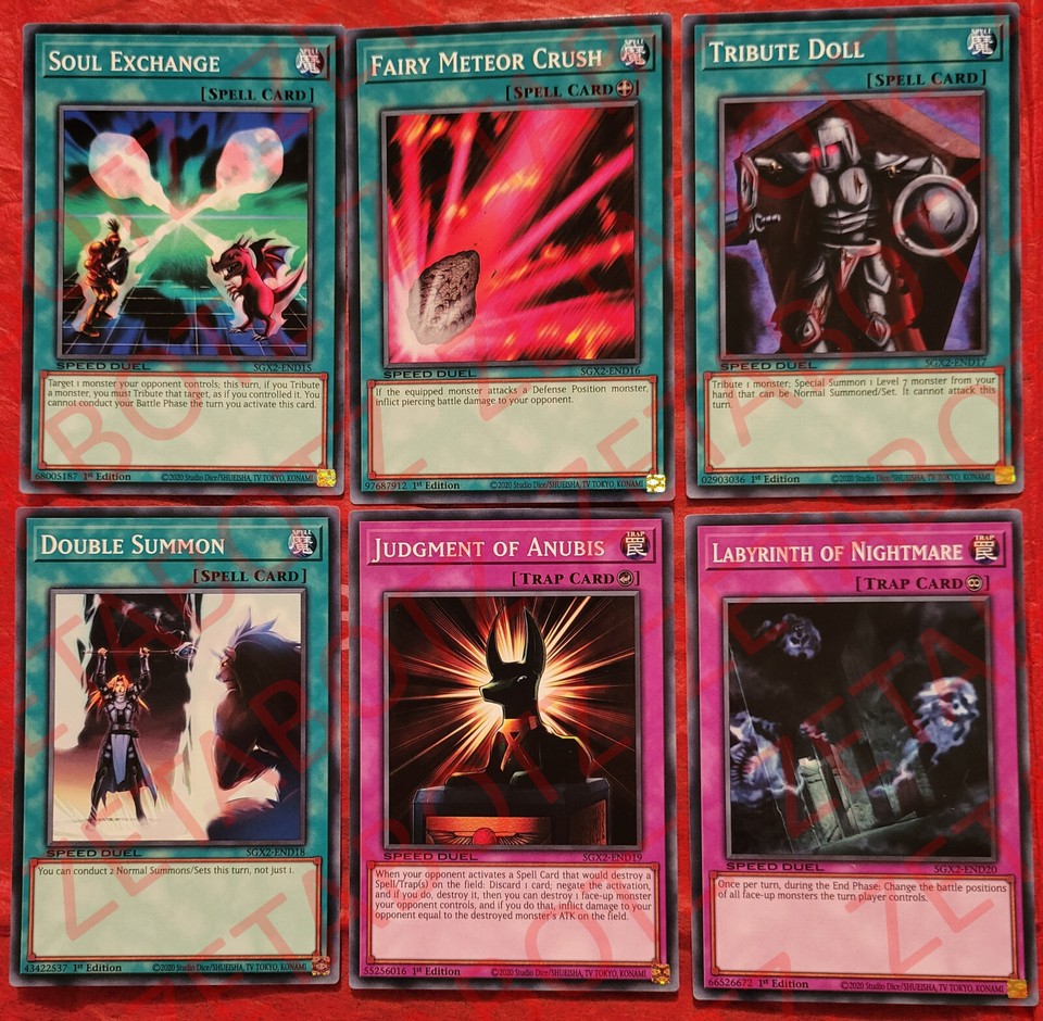 YUGIOH Gate Guardian Deck 40 Cards Paradox Brothers *Sanga* Kazejin ...