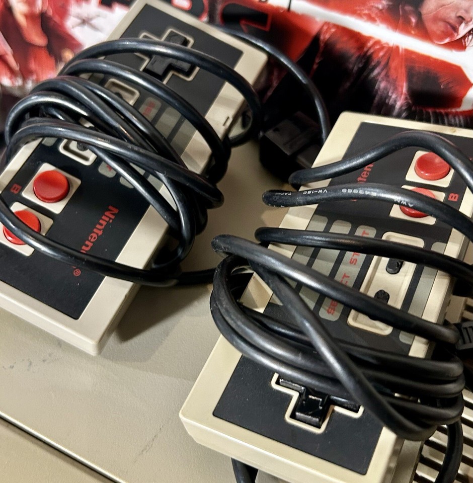 ORIGINAL Nintendo Entertainment System Video Game Bundle NES Console | eBay