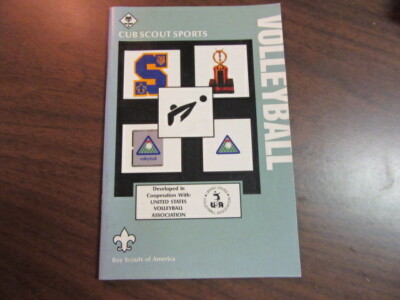Cub Scout Sports Volleyball Book 1985 mb | eBay