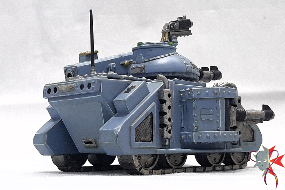 Pro-Painted - Warhammer 40K - Space Marines - Predator Annihilator Tank ...