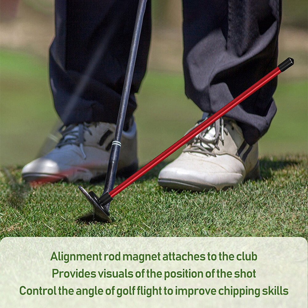 Magnetic Golf Direction Indicator Golf Club Alignment Stick Aluminum ...