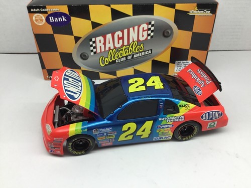 Jeff Gordon #24 Dupont Action Racing NASCAR 1:24 Diecast Bank 1997 ...