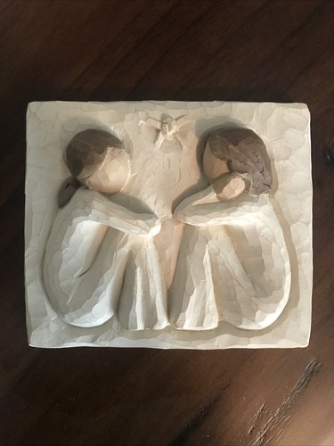 Willow Tree Friendship Plaque Forever True; Forever Friends 2001 | eBay