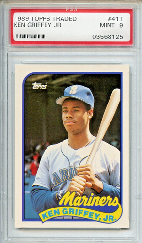 1989 TOPPS TRADED KEN GRIFFEY JR #41T PSA 9 | eBay