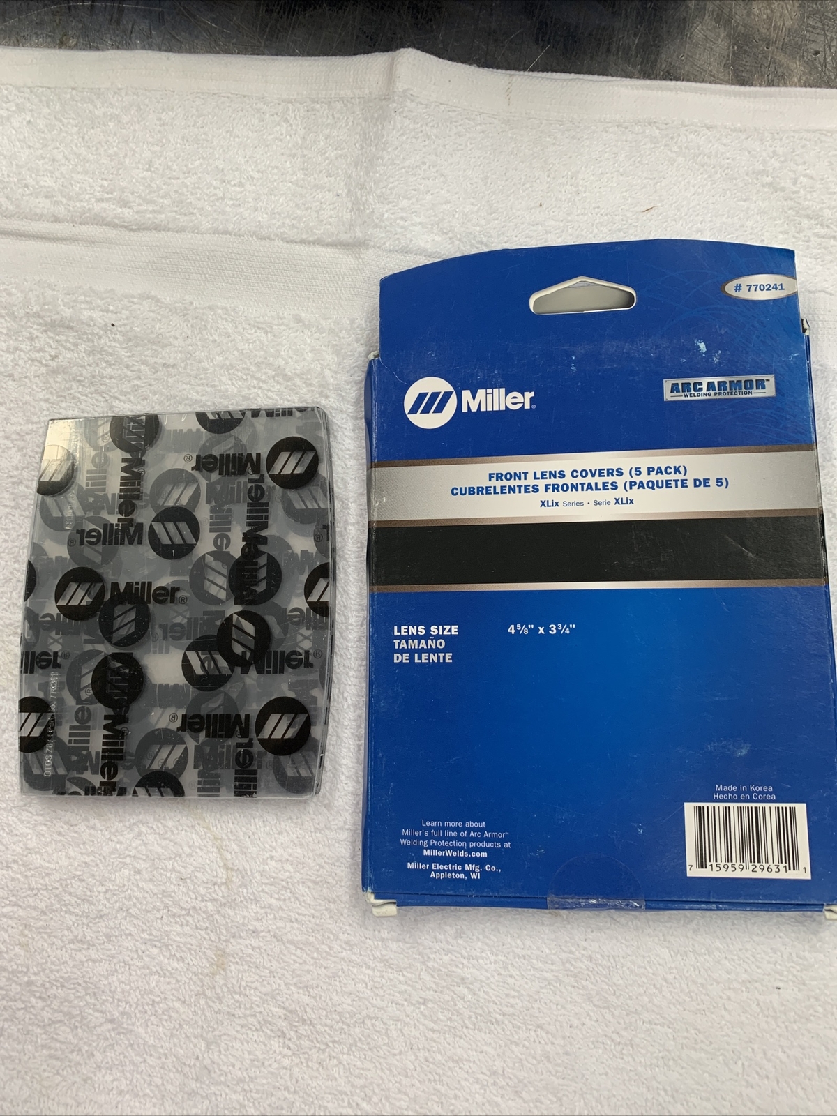 Miller Electric 770241 Lens Cover 4-5/8 X 3-3/4 Pk5 for sale online | eBay