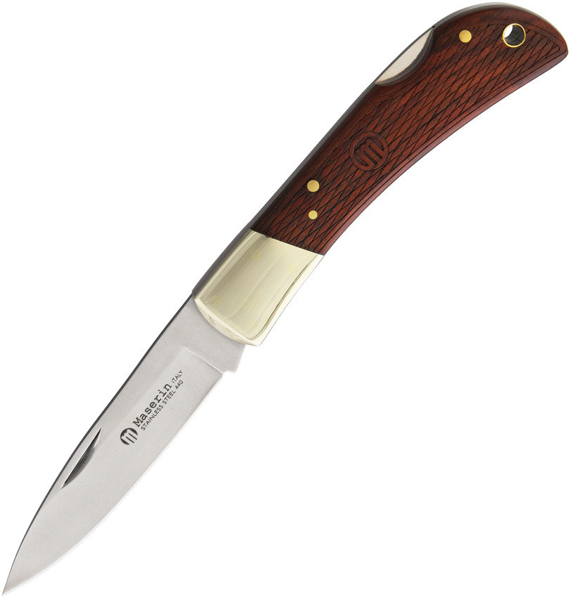 Maserin Mas1261lgp Lockback Cocobolo Folding Knife Pocket Folder for ...