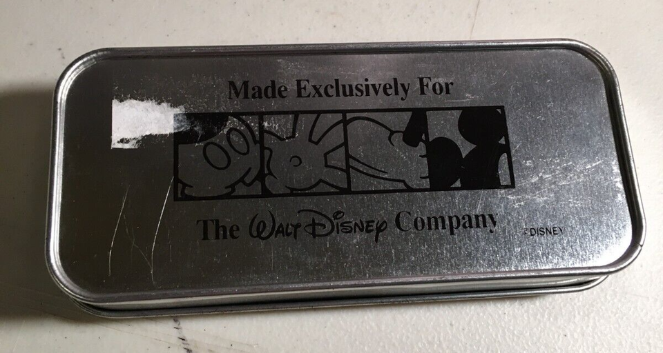 Disney Store Limited Edition 25th Anniversary Mickey Mouse Tin Box | eBay