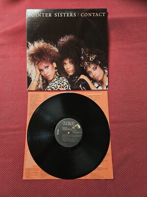 POINTER SISTERS contact LP vintage vinyl record POP Funk-EX | eBay