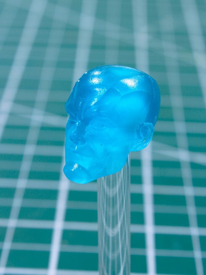 Custom Resin Clear Polar cast 6in. scale 1:12 Legends Marvel Iceman | eBay