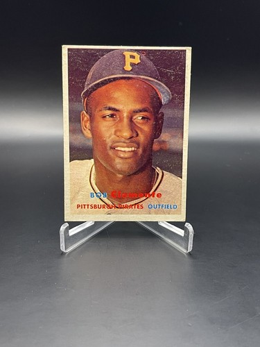 1957 Topps Bob Roberto Clemente G/VG #76 Pittsburgh Pirates | eBay