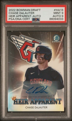 2022 Bowman Draft - Heir Apparent Chase Delauter #HA-13 Autographs /99 ...