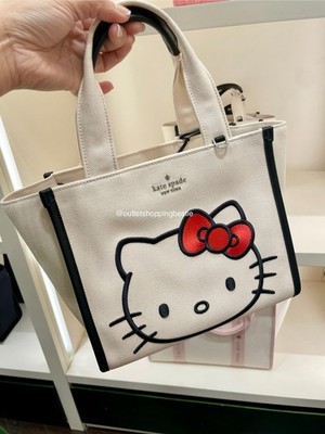 NWT - Hello Kitty And Friends X Kate Spade New York Small Tote Bag | eBay