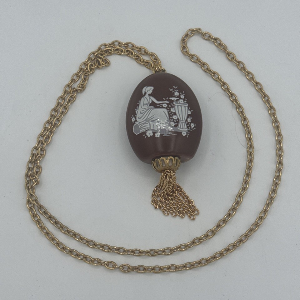 Lord Nelson Pottery Pomander Perfume Pendant Necklace | eBay UK