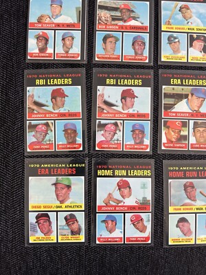 Topps 1971 LOT (19) 🔥 Vintage Baseball Cards Stars Hall Of fame | eBay