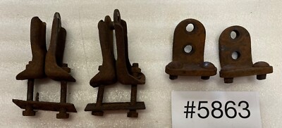 Ford Model A Rear Bumper Bracket SHORT Stands & Side Brackets Needs ...