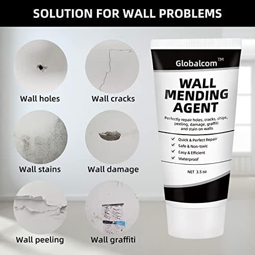 Wall Patch And Spackle Drywall Repair Kit WDSHCR Drywall Repair Kit - 2 ...