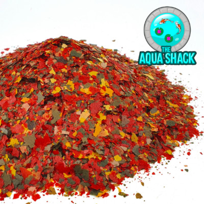 Tropical Fish Flakes - Premium Food Protein Growth Health Molly Guppy ...