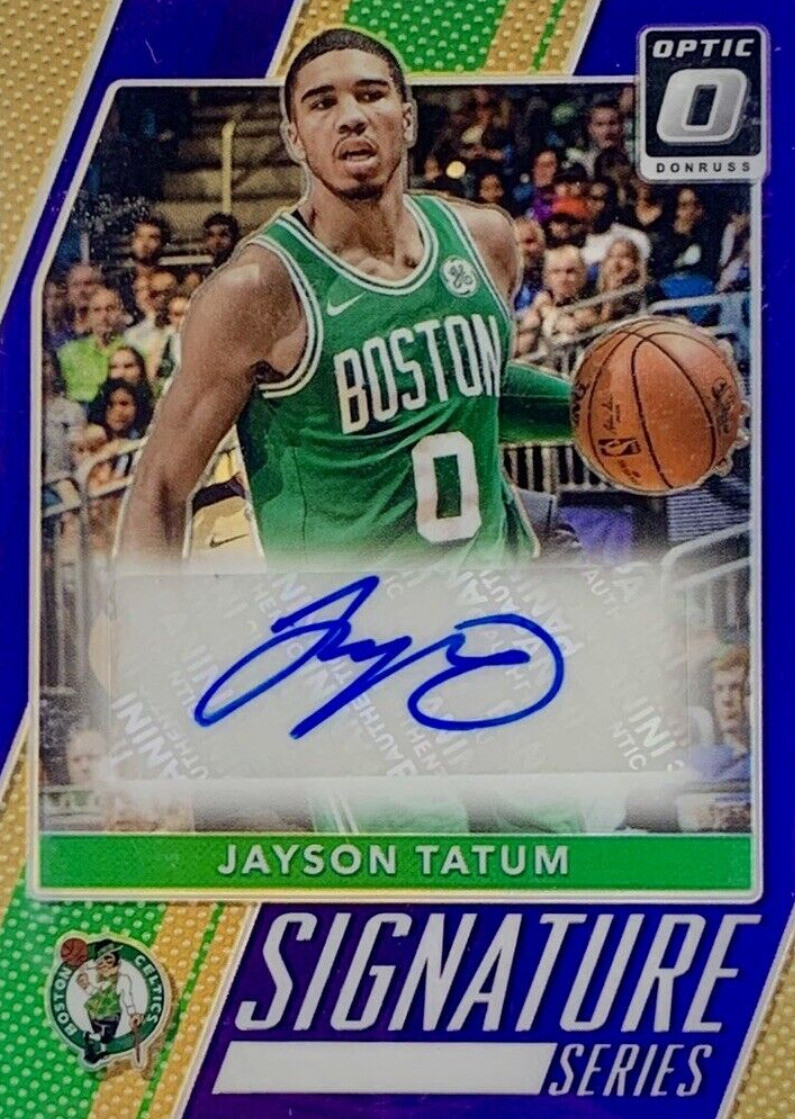 2017-18 Panini Donruss Optic - Signature Series Purple Prizm #18 Jayson ...