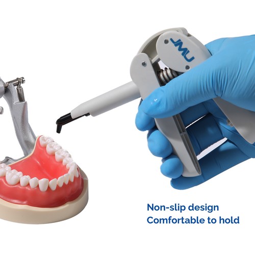 JMU Dental Composite Gun Syringe Plastics Applicator Dispenser Delivery ...