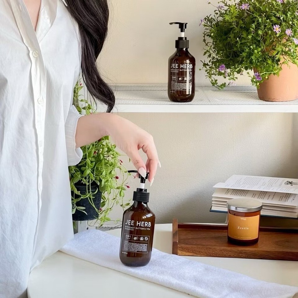 Set Jee Herb Shampoo + Hair Tonic + Hair Mask Scalp Growth Regrow | eBay