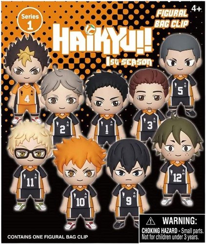 HAIKYUU!! 3D FOAM BAG CLIP SERIES 2 IN BLIND | eBay