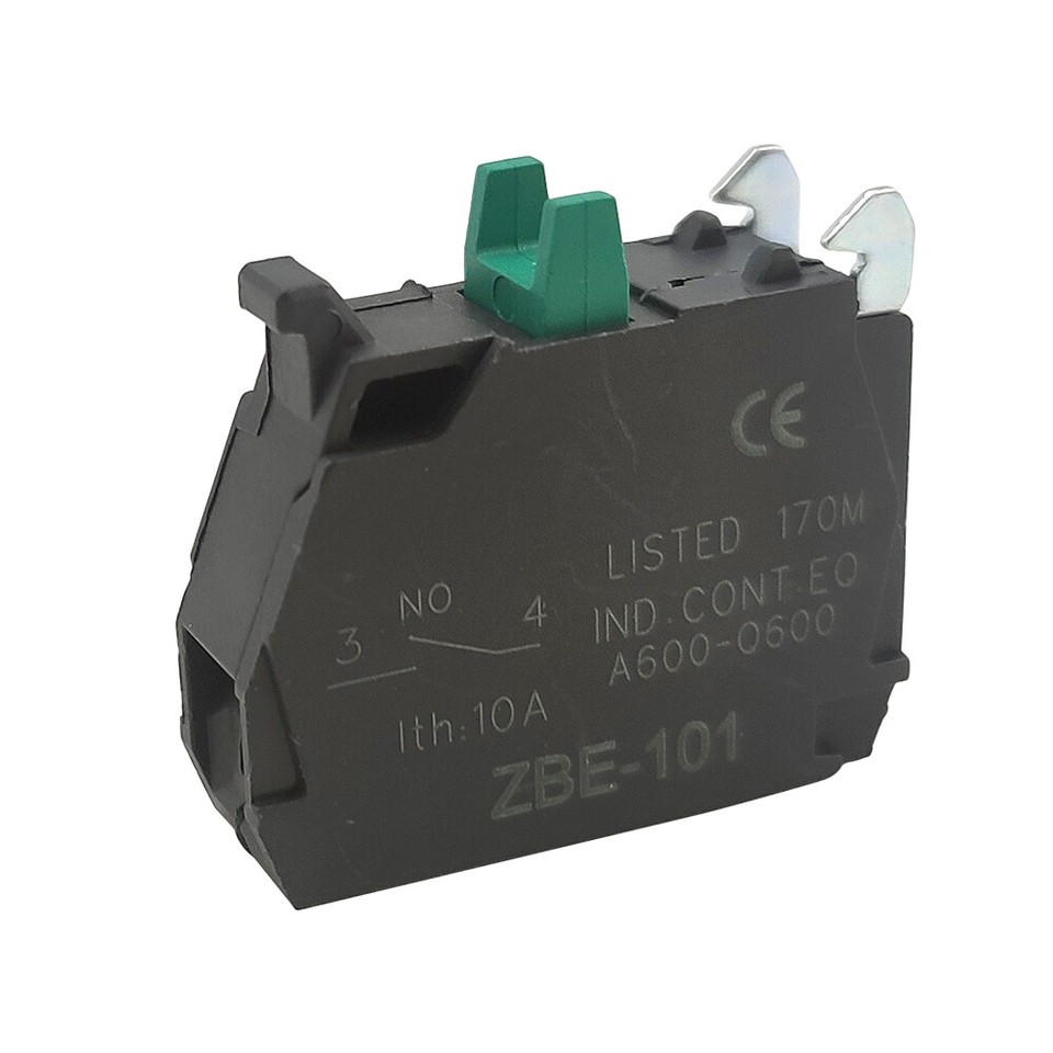 10PCS ZBE-101 Single contact block silver alloy screw clamp terminal ...