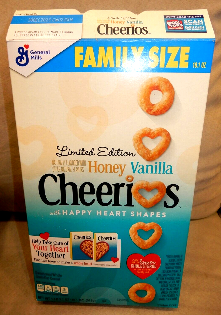 Caja De Cheerios Con Forma De Corazón Caja Corazón 8x27x26cm