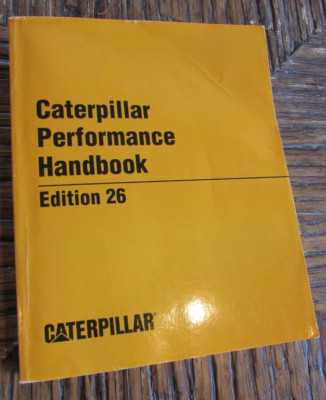 Manuals & Books - Caterpillar Performance Handbook Edition