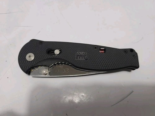 SOG FLASH II Tactical Assisted Opening Folding Pocket Knife Window ...