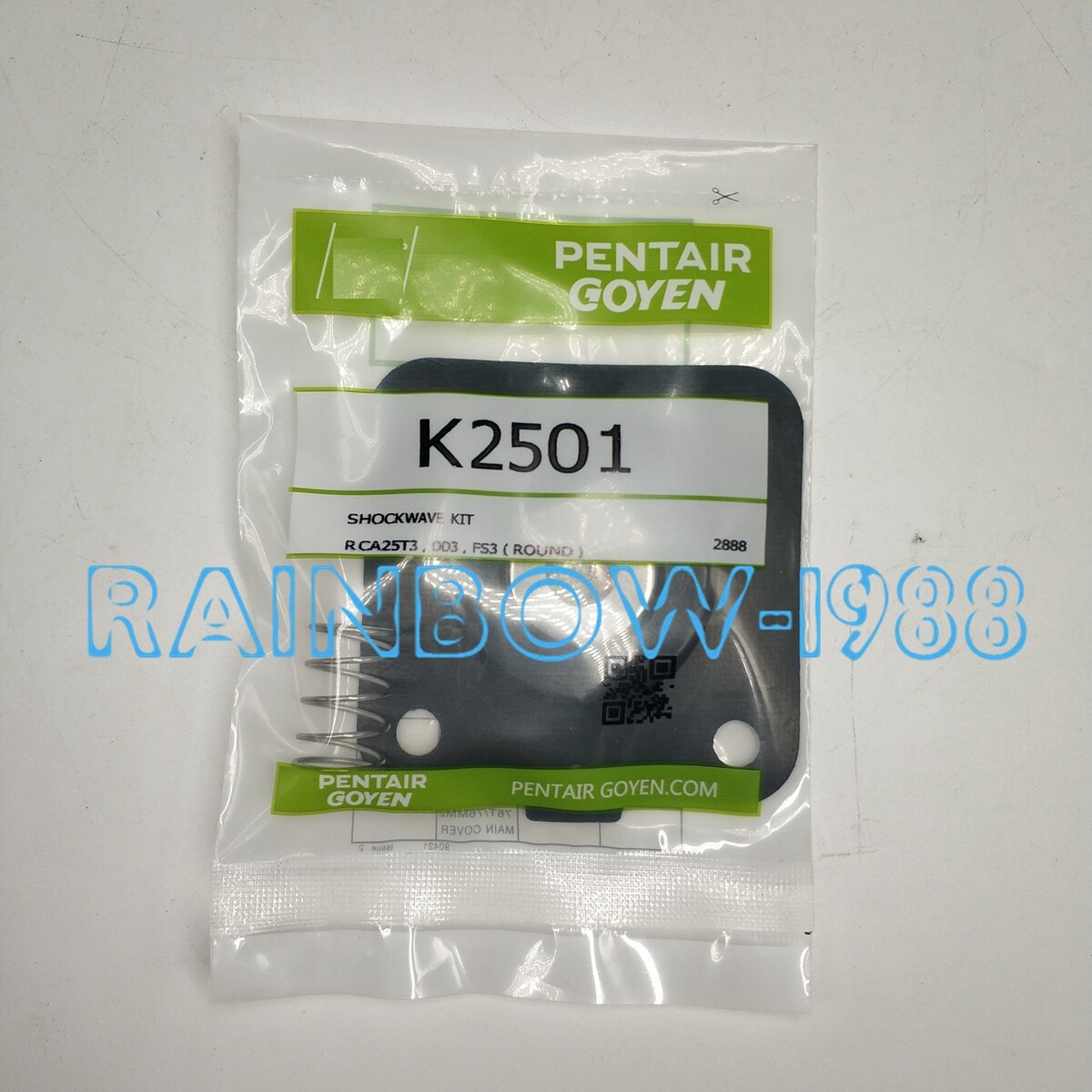 FOR PENTAIR GOYEN K2501 Diaphragm Repair Kit High-Primary 1" Pulse ...
