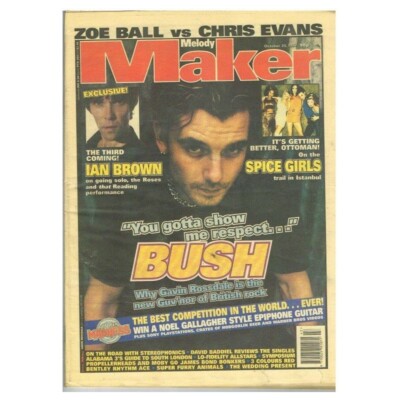 Melody Maker Magazine October 25 1997 npbox174 Bush - Ian Brown - Spice ...