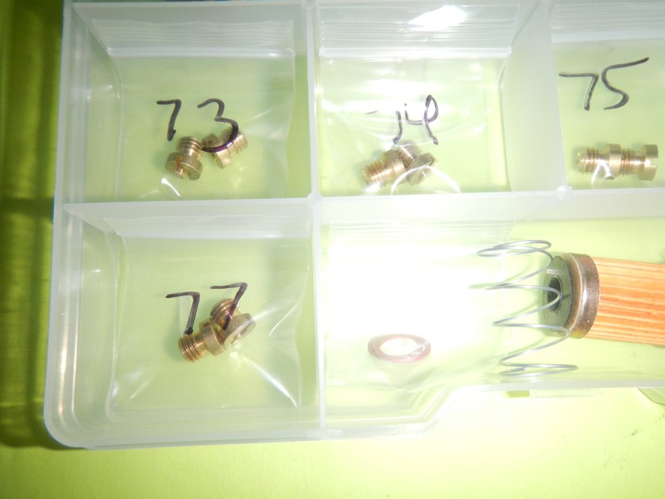 ROCHESTER 2G 2GC 2GV CARBURETOR HIGH PERFORMANCE TUNING KIT JETS 9 PRS ...